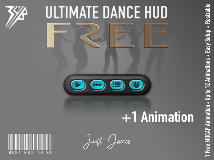 Second Life Marketplace - Dance HUD ( Free ) + 1 Animation